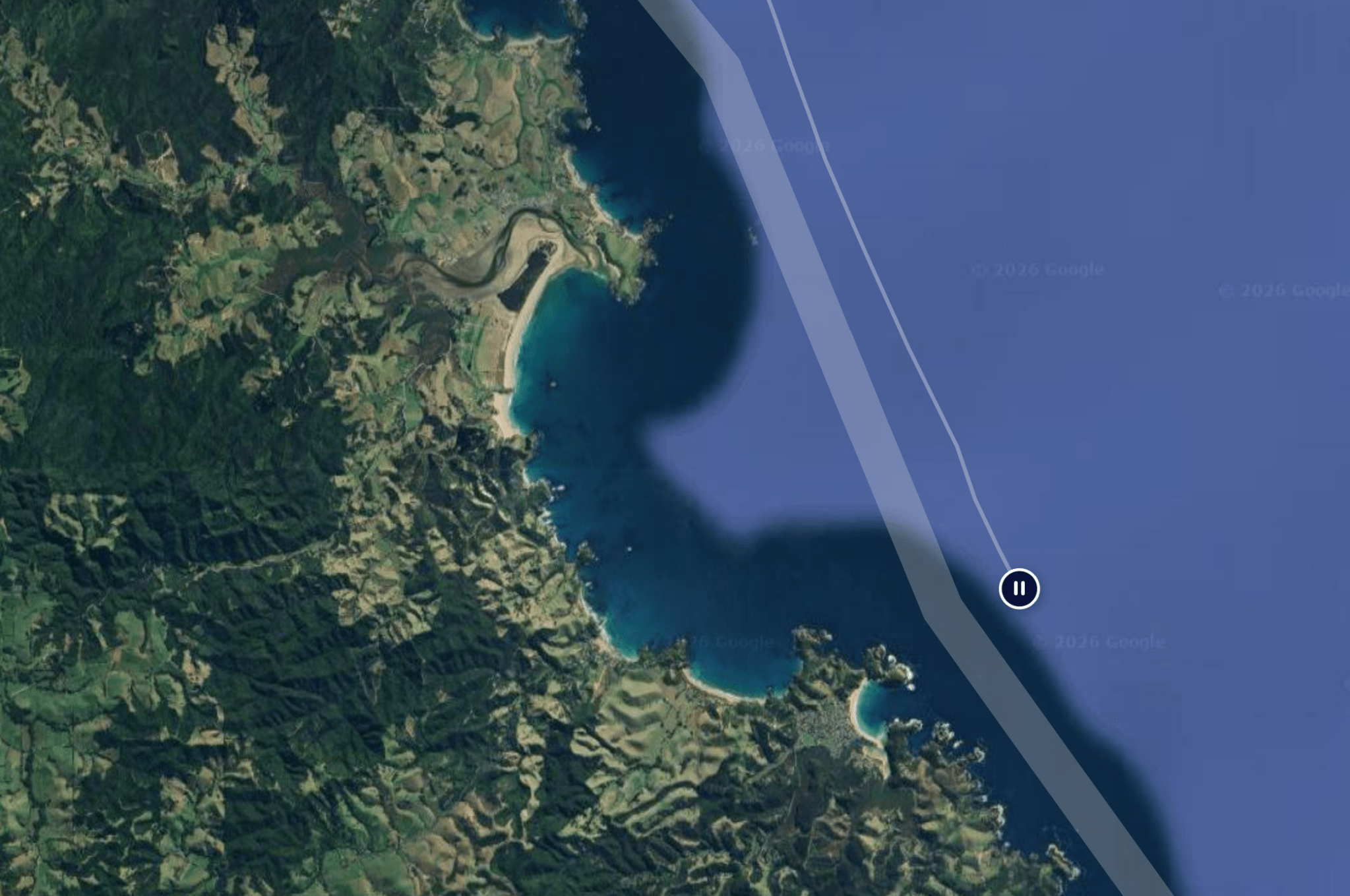 A remarkable swim passing the Tūtūkākā Coast this weekend | Coastlife